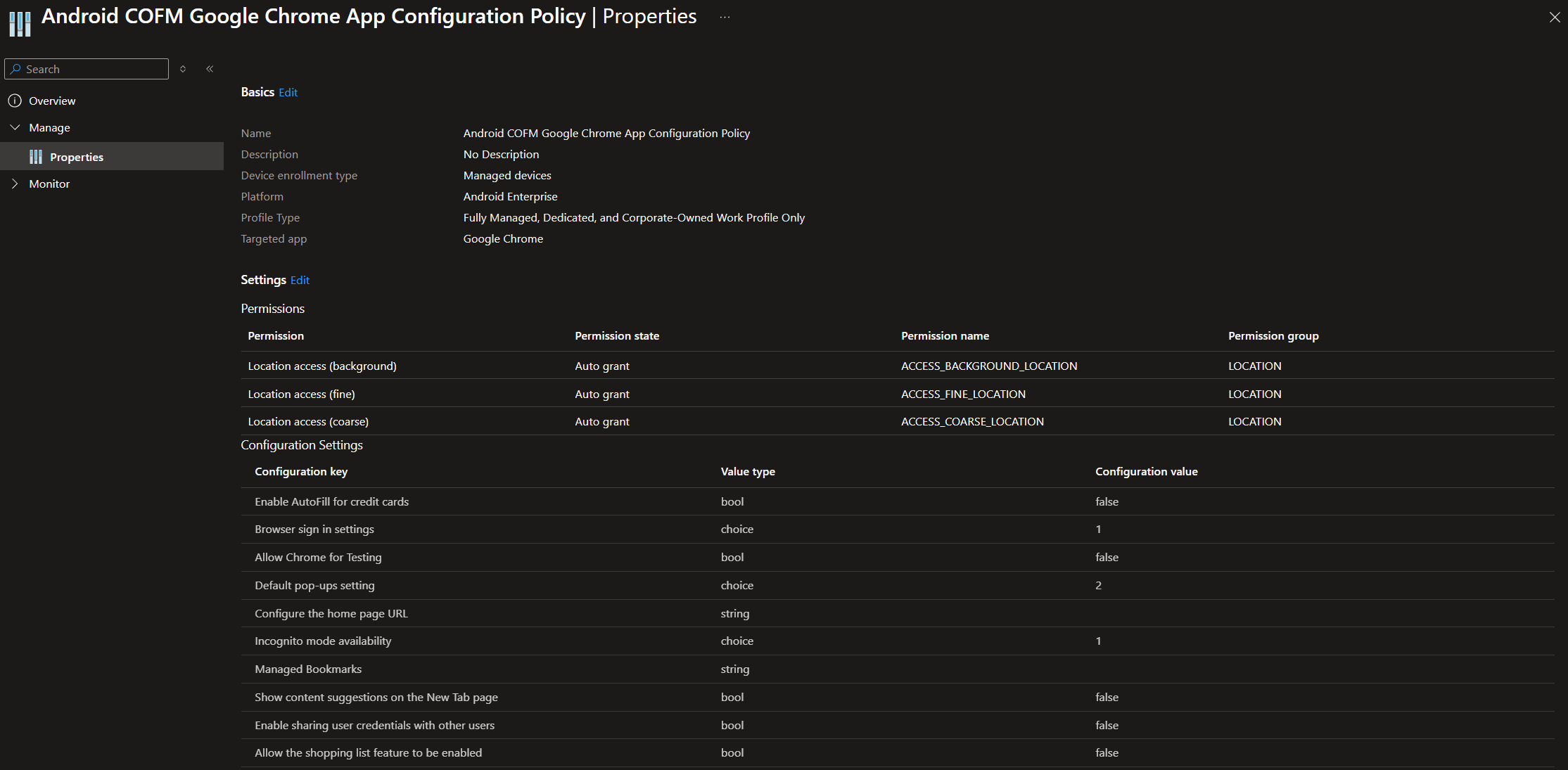 GitHub - Lyric-Duda/Intune-Android-Google-Chrome-App-Configuration-Policy: Repository for ...